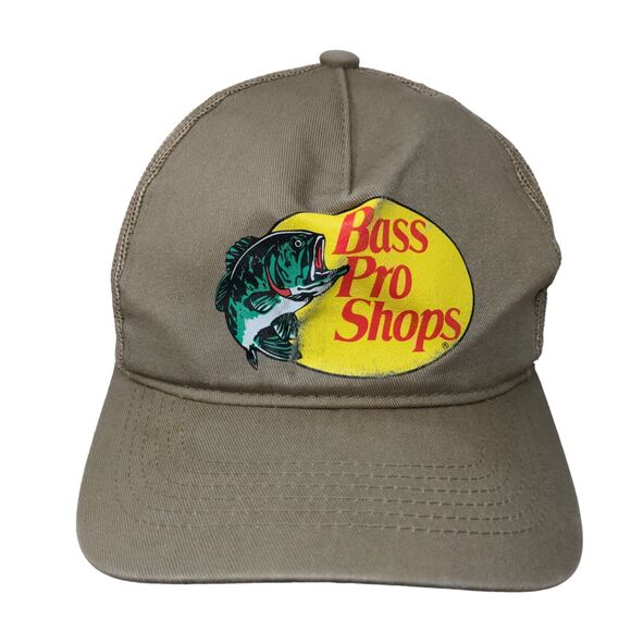 Bass Pro Shops | Accessories | Bass Pro Shops Snapback Trucker Hat Tan ...